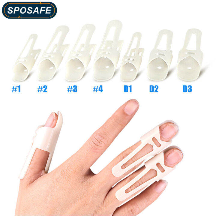 Finger Splints Mallet Brace Plastic Finger Support Finger Immobilizer ...