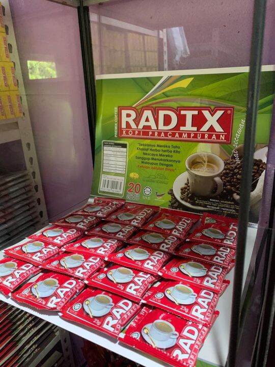 !! READY STOCK !! KOPI RADIX ORIGINAL 100% HPA 20 PAKET 1 PAPAN | Lazada