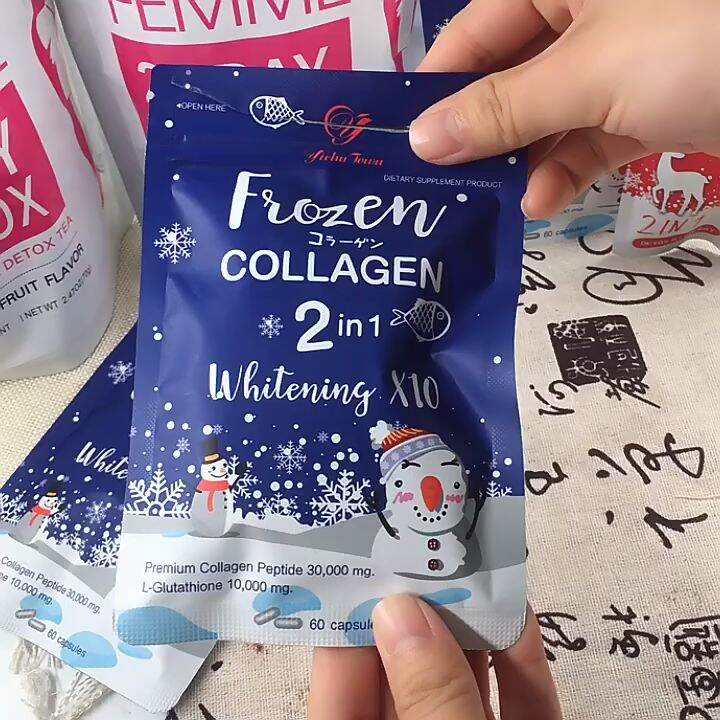Frozen Collagen Peptide 2 in 1 from Thailand Remove Pimple Acne ...