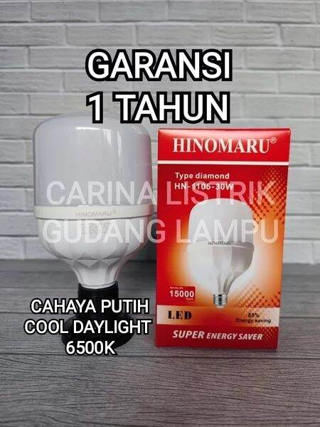 Hinomaru lampu led 30 watt type Diamond HN1105-30W CAHAYA PUTIH 6500K tabung kapsul capsule T ...