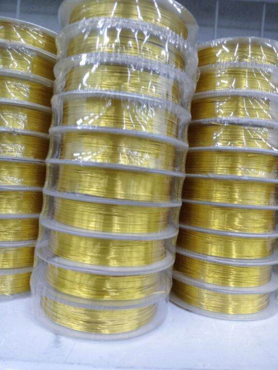 Copper Wire Gold 0.3/0.4/0.5mm | Lazada PH