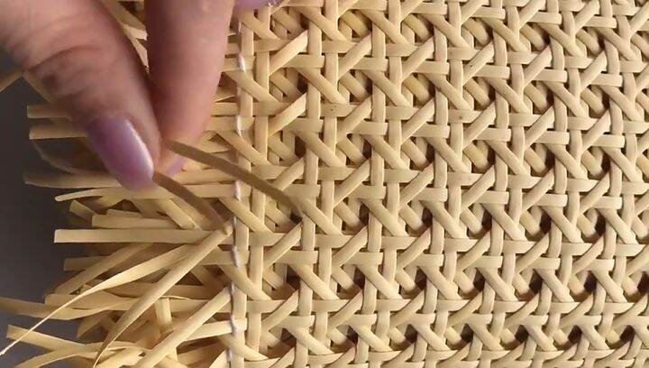 50x100cm Rattan Cane Webbing Net Natural Rattan Webbing for Furniture ...