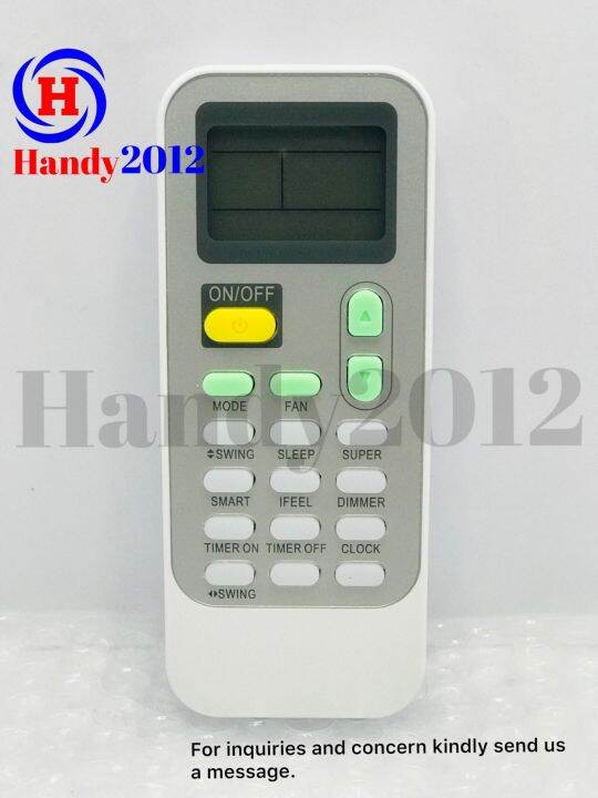ORIGINAL AND BRAND NEW Remote Control for CONDURA aircon split type ...