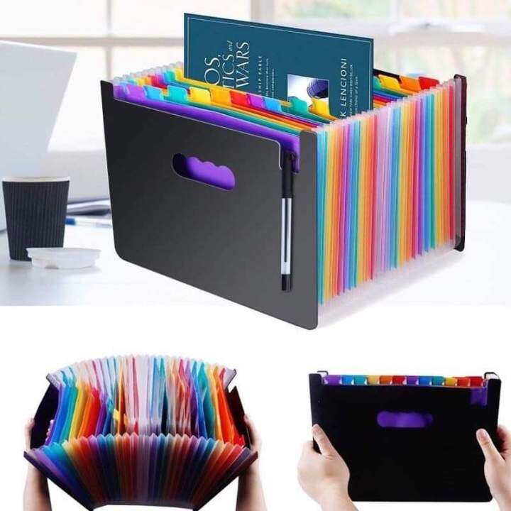 File Organizer Filing storage with label expandable space saver school ...