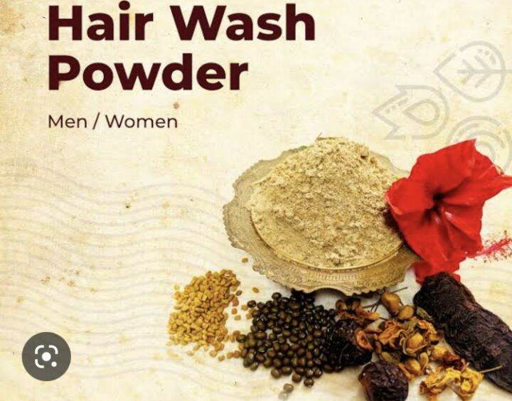 Organic traditional homemade hair wash powder 1000 gram 750 baht ...