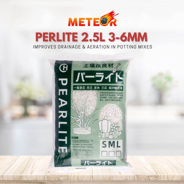 2.5L PERLITE STONE [IMPORTED JAPAN BRAND] BONSAI SUCCULENT CACTUS SOIL ...