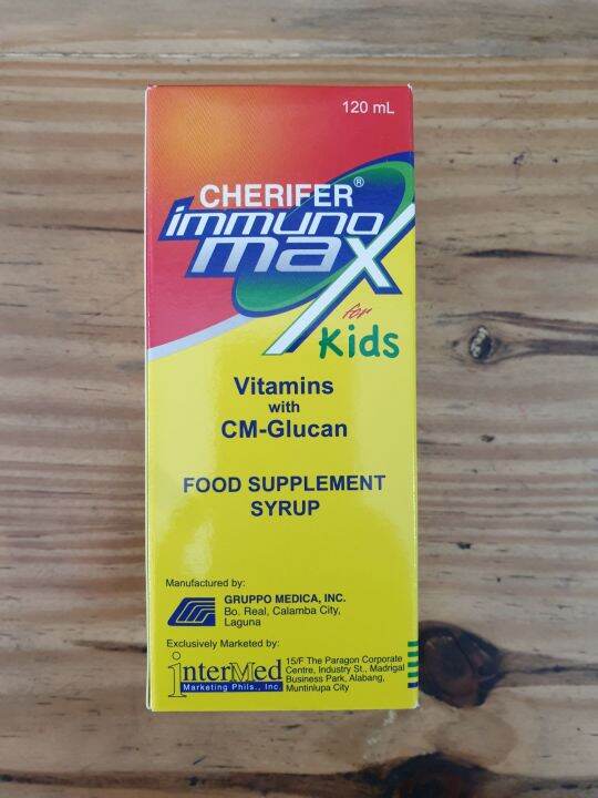Cherifer Immunomax Vitamins with Glucan 120ml | Lazada PH