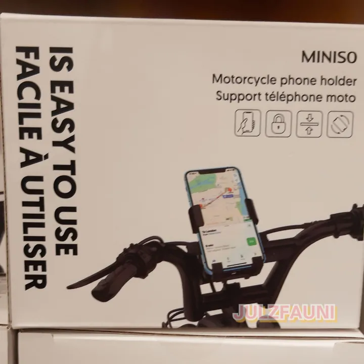 MOTORCYCLE PHONE HOLDER by Miniso | Lazada PH