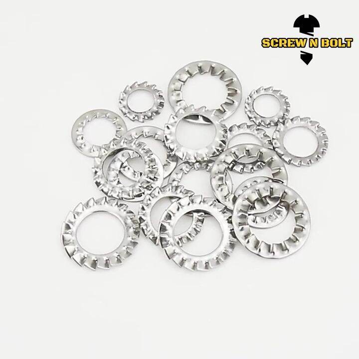 แหวนจักร ใน ถี่ใน กันคลาย สแตนเลส 304 M18 M20 M22 M24 / Internal ...