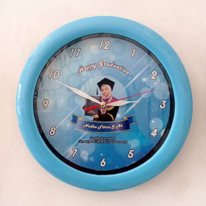 jam dinding custom 30cm free design langsung jadi happy wedding / happy ... jam dinding custom 30cm free design langsung jadi happy wedding / happy ...