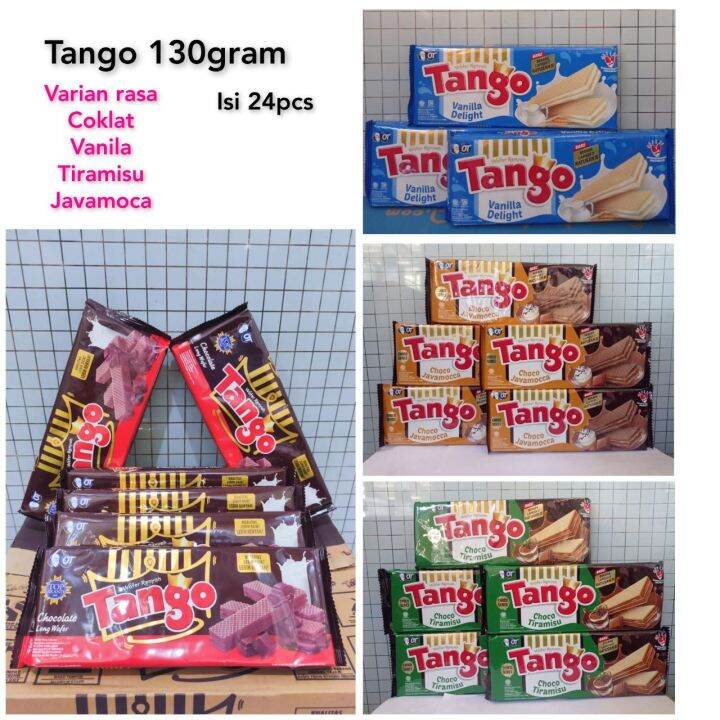Tango Wafer 130 Gram / Wafer Tango / Wafer Long Tango / Wafer Cokelat ...