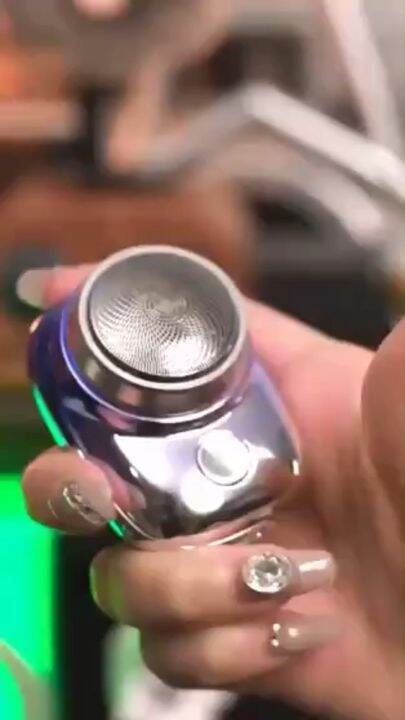 【Free Shipping】Portable Mini Shaver Rechargeable USB Electric Razor ...