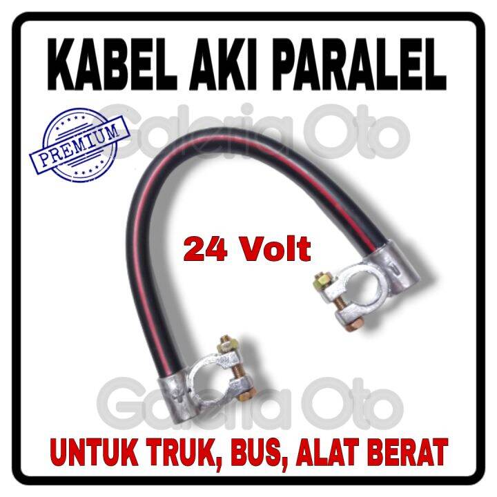 Kabel Aki Paralel / Paralel Seri Accu Mobil Truck Bus Alat Berat 24 ...