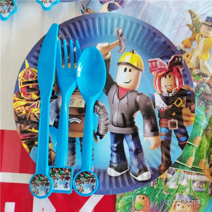 roblox paper plate 10pcs | Lazada PH