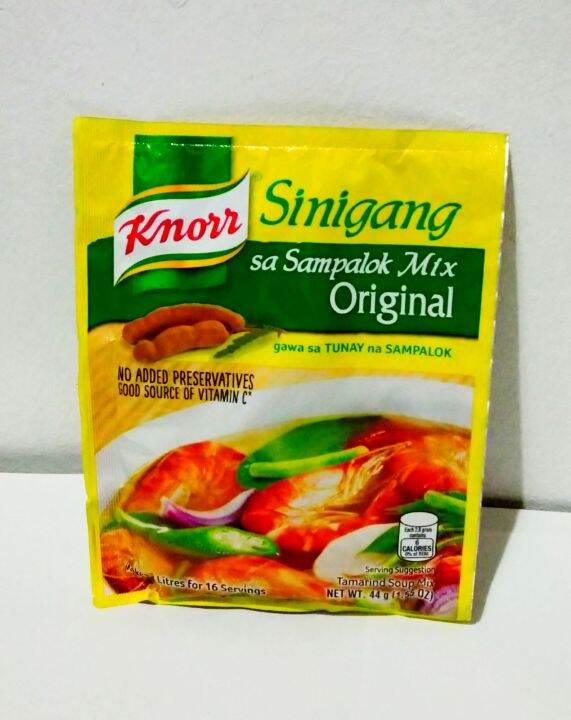 Knorr Sinigang sa Sampalok Mix Original ( 44g ) | Lazada PH