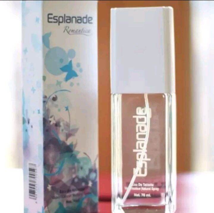 PARFUM TAHAN LAMA KEKINIAN ESPLANADE ROMANTIKA 70ML ORIGINAL 100% ...