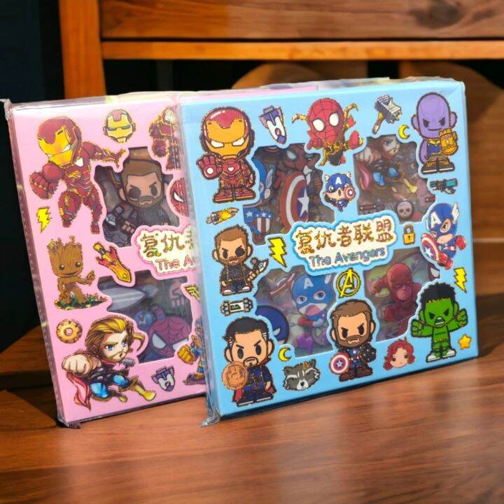 Stiker Sticker Anak Anak Viral Motif Avengers Superhero Marvel Isi 100 ...