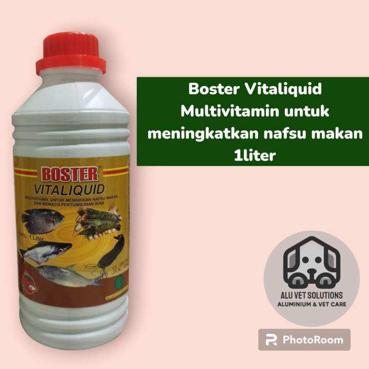 vitaliquid vita liquid boster vitamin pembesar ikan lele nila gurame ...