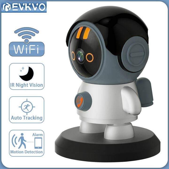 EVKVO 5MP IP Wireless Wifi CCTV Camera Astronaut Robot Mini PTZ Home ...
