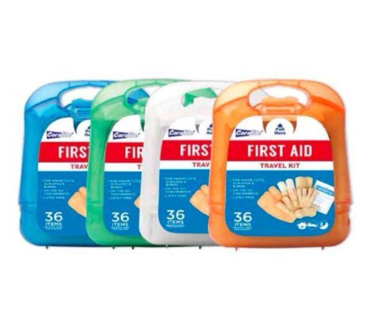 Coralite First Aid Travel Kit 36 counts | Lazada PH