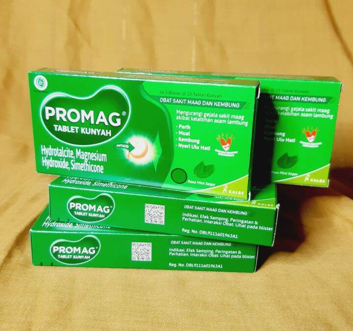 PROMAG TABLET KUNYAH 3 BLISTER | Lazada Indonesia