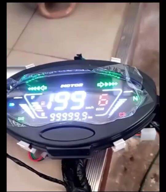 เรือนไมล์ Honda Wave 125S แบบสตาร์ทมือ , แบบสตาร์ทเท้า Dashboard ...