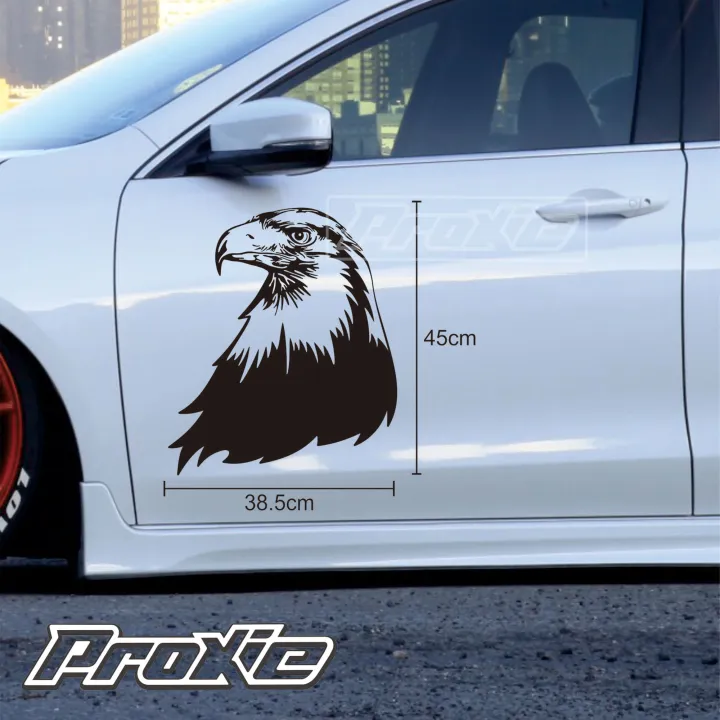 Sticker Mobil Cutting Stiker Animasi Burung Elang | Lazada Indonesia