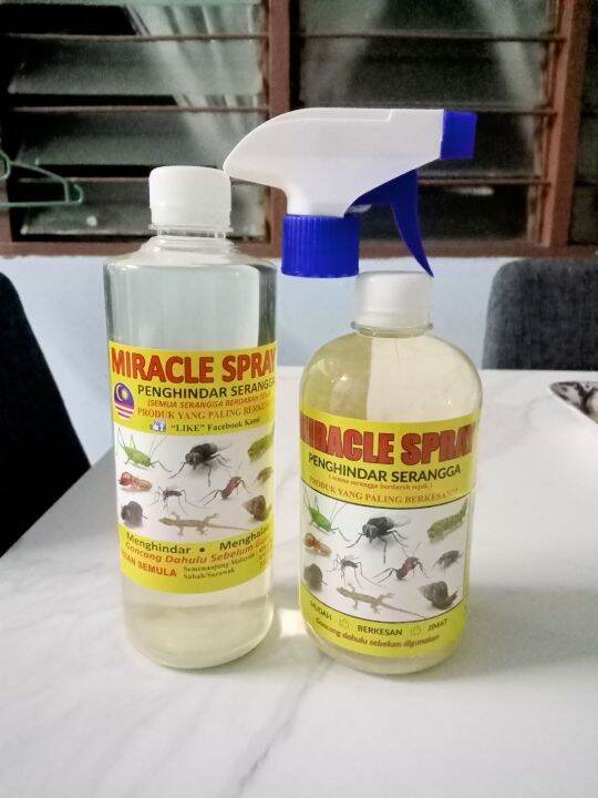 MIRACLE SPRAY (COMBO PACK A)spray 500ml + refill 500 ml | Lazada