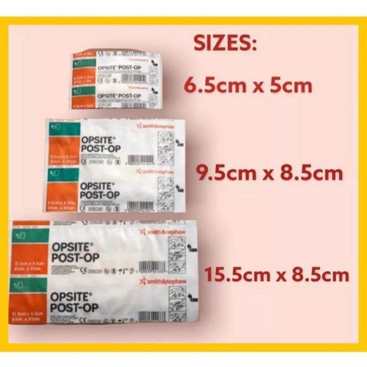 Opsite 6.5cm x 5cm by 1s | Lazada PH