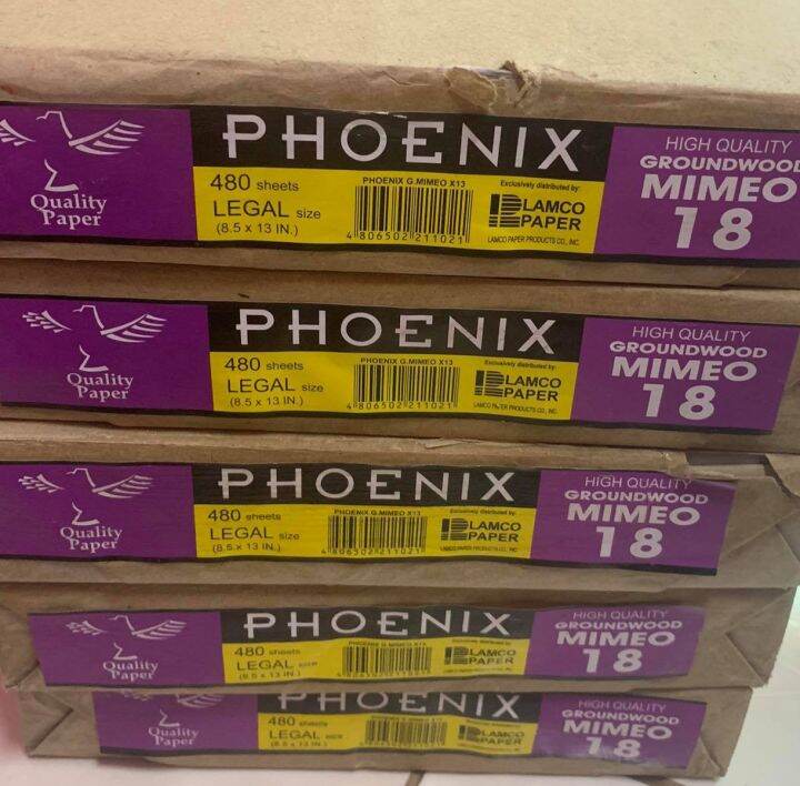Pheonix Groundwood Mimeo Paper | Lazada PH