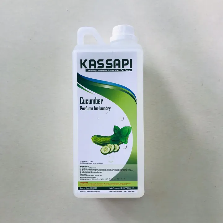 kassapi parfum laundry CUCUMBER 1 liter | Lazada Indonesia