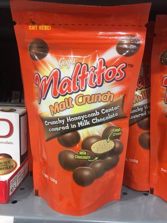 Goya Maltitos Malt Crunch 100g | Lazada PH