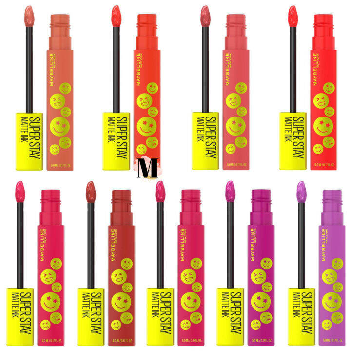 Maybelline Superstay Matte Ink Liquid Lipstick Mood Maker Limited ...