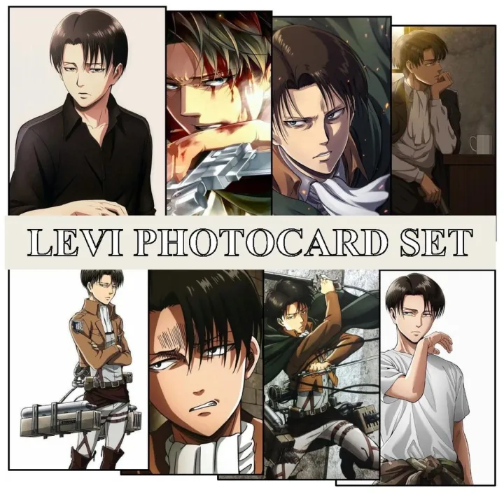LEVI ACKERMAN PHOTOCARD SET | 9pcs | Lazada PH