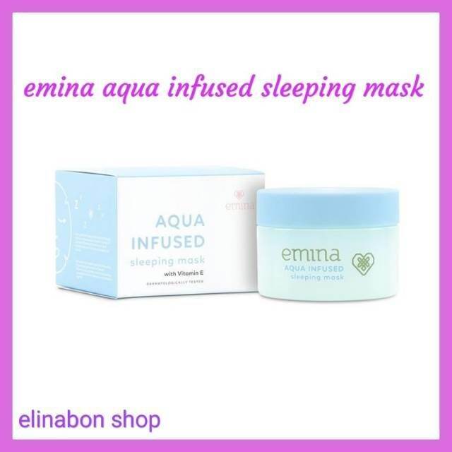 Emina Aqua Infused Sleeping Mask | Lazada Indonesia