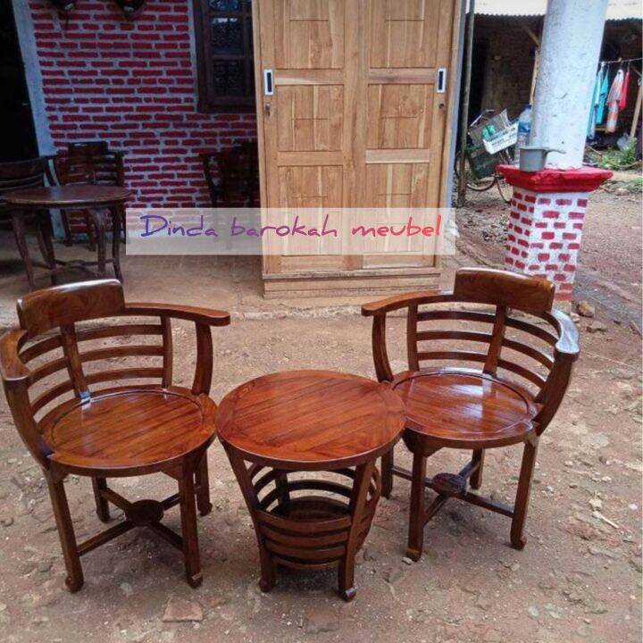 KURSI TERAS JATI MODERN, KURSI TERAS MINIMALIS KOKOH MURAH BERKUALITAS ...