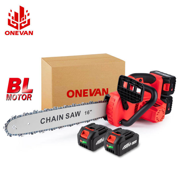 ONEVAN 7980W 16 inch Cordless Electric Saw 30000RPM Brushless Motor ...