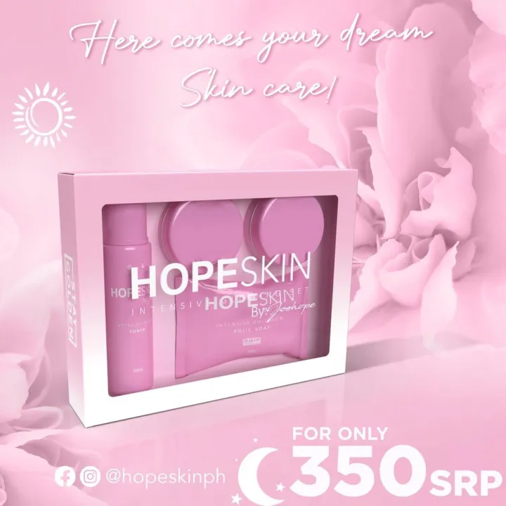 Hope Skin Intensive Glowing Set by Joshope | Lazada PH