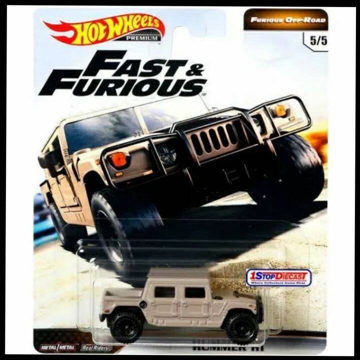 HUMMER H1 - FNF OFF ROAD - Fast and the Furious HotWheels Premium Original | Lazada PH