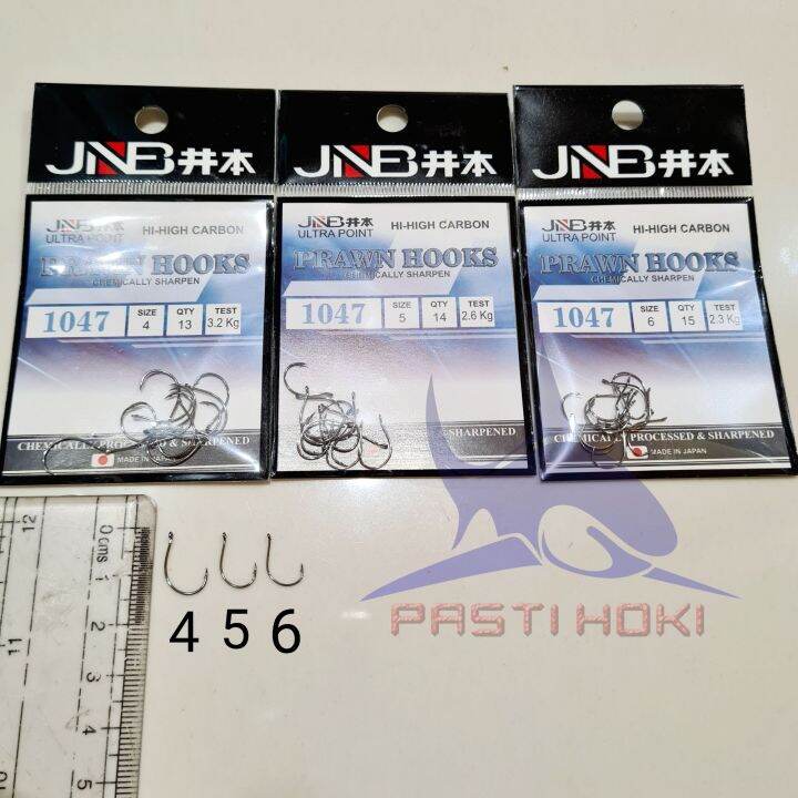 mata pancing udang JNB terbuat dr bahan baja dan sangat tajam tersedia ...