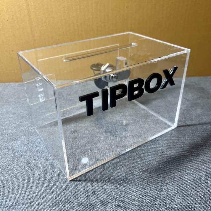 กล่อง TIPBOX อะคริลิค | Lazada.co.th