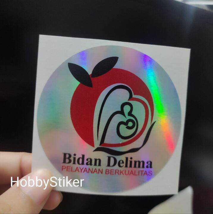 Stiker bidan delima premium hologram untuk mobil klinik | Lazada Indonesia