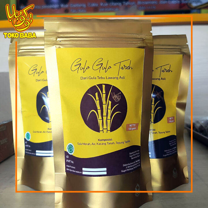 Gulo Gulo Tareh Asli Tebu Lawang Permen Tradisional Minangkabau | Lazada Indonesia