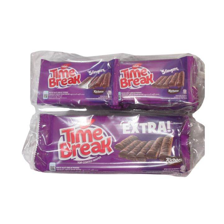 Wafer Coklat Time Break 16gram&34gram | Lazada Indonesia
