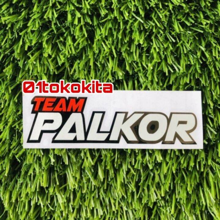 stiker cuting TEAM PALKOR sticker cutting viral dan murah | Lazada ...