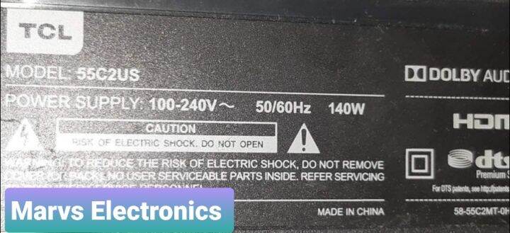 Backlight Set 55inch TCL 55c2us Led Smart Brandnew Edge type 2pcs ...