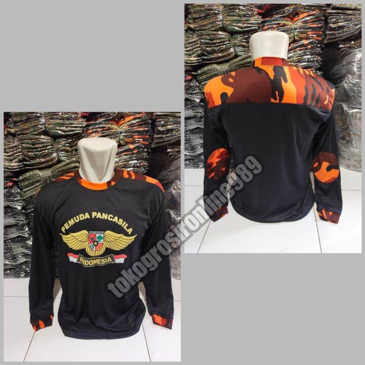 Kaos pemuda pancasila model tangan panjang | Lazada Indonesia