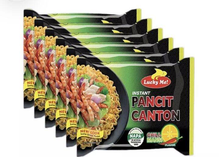 Philippines Lucky me Pancit Canton 6 packs- Chili Mansi | Lazada