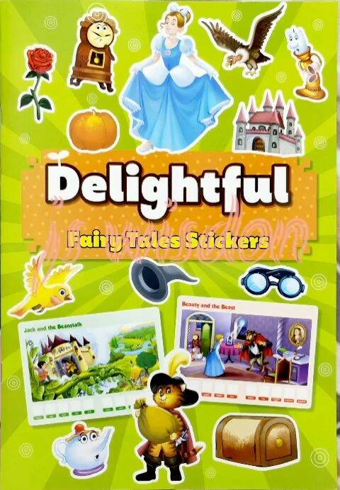 FAIRY TALES STICKERS BOOK SAIZ A4 FUN TIME STICKERS - MIND TO MIND | Lazada