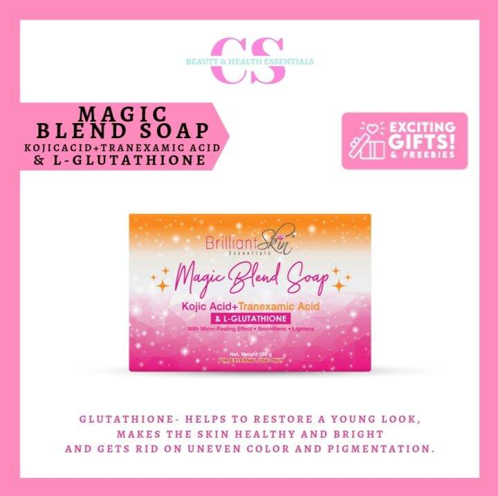 BRILLIANT SKIN MAGIC BLEND SOAP (135g) | Lazada PH